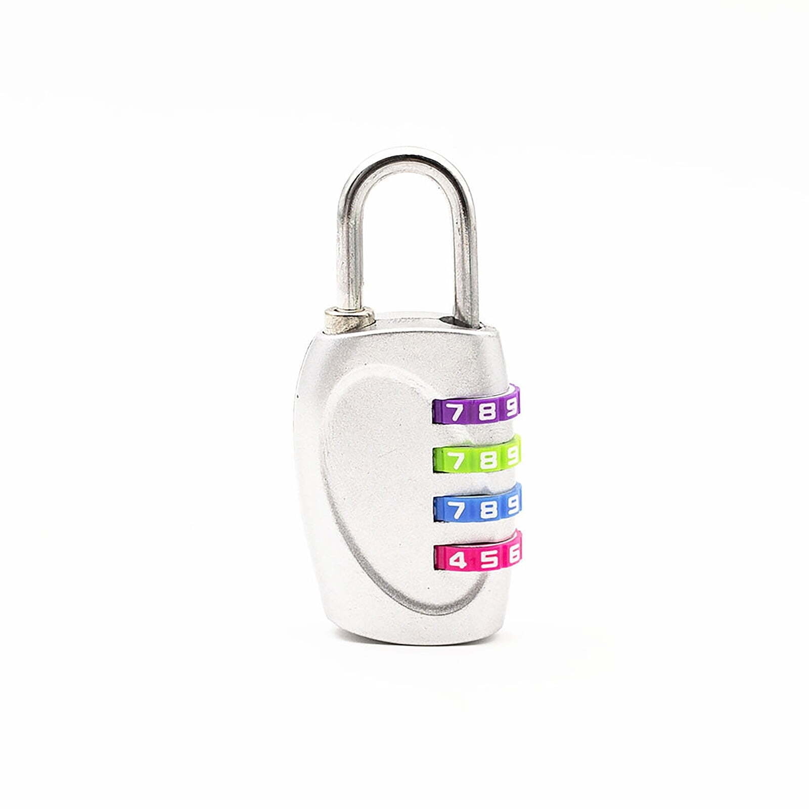 4 Digit Password Combination Padlock Lock for Lockers Luggage Toolboxes ...