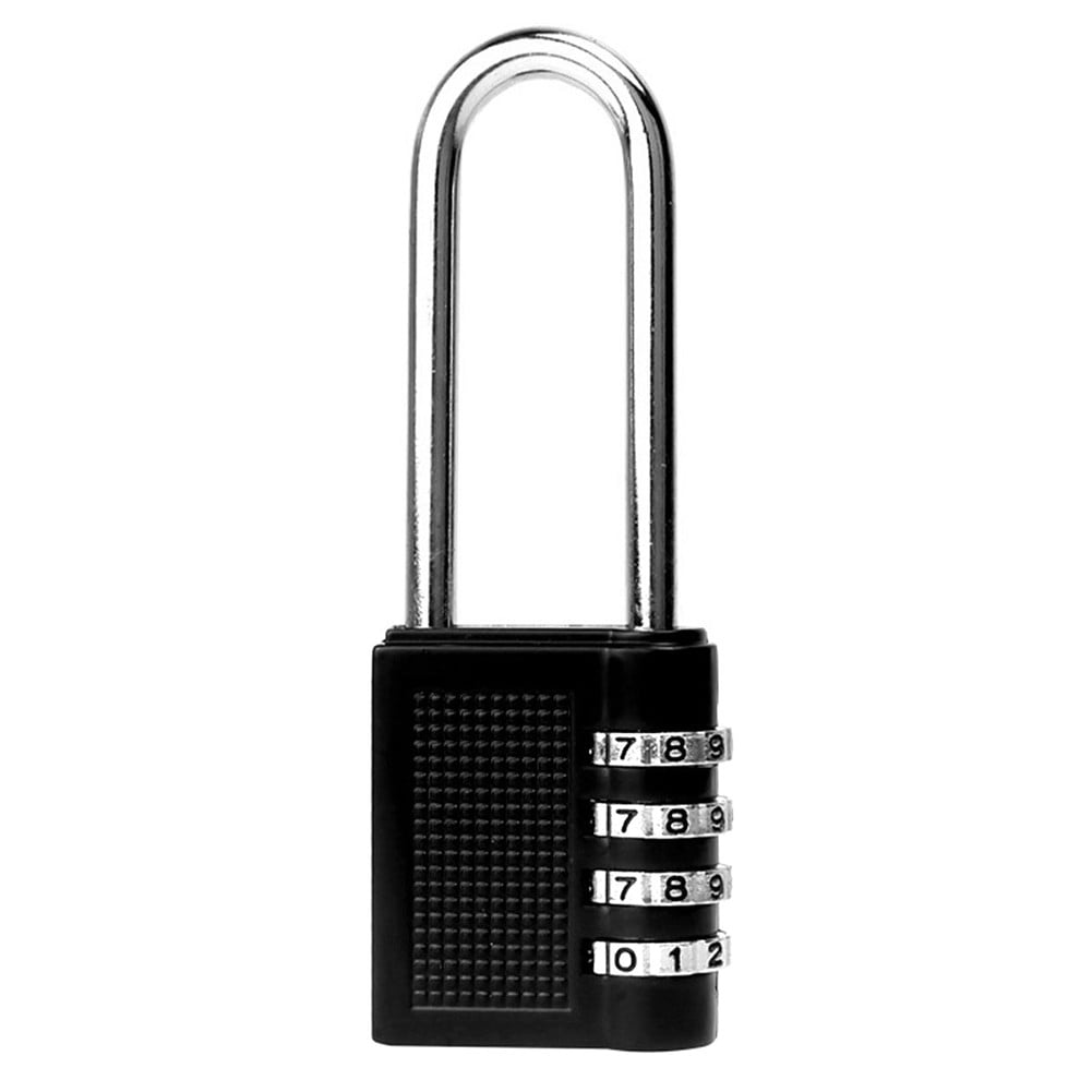 4-Digit Password Combination Padlock Zinc Alloy Suitcase Smart Password ...
