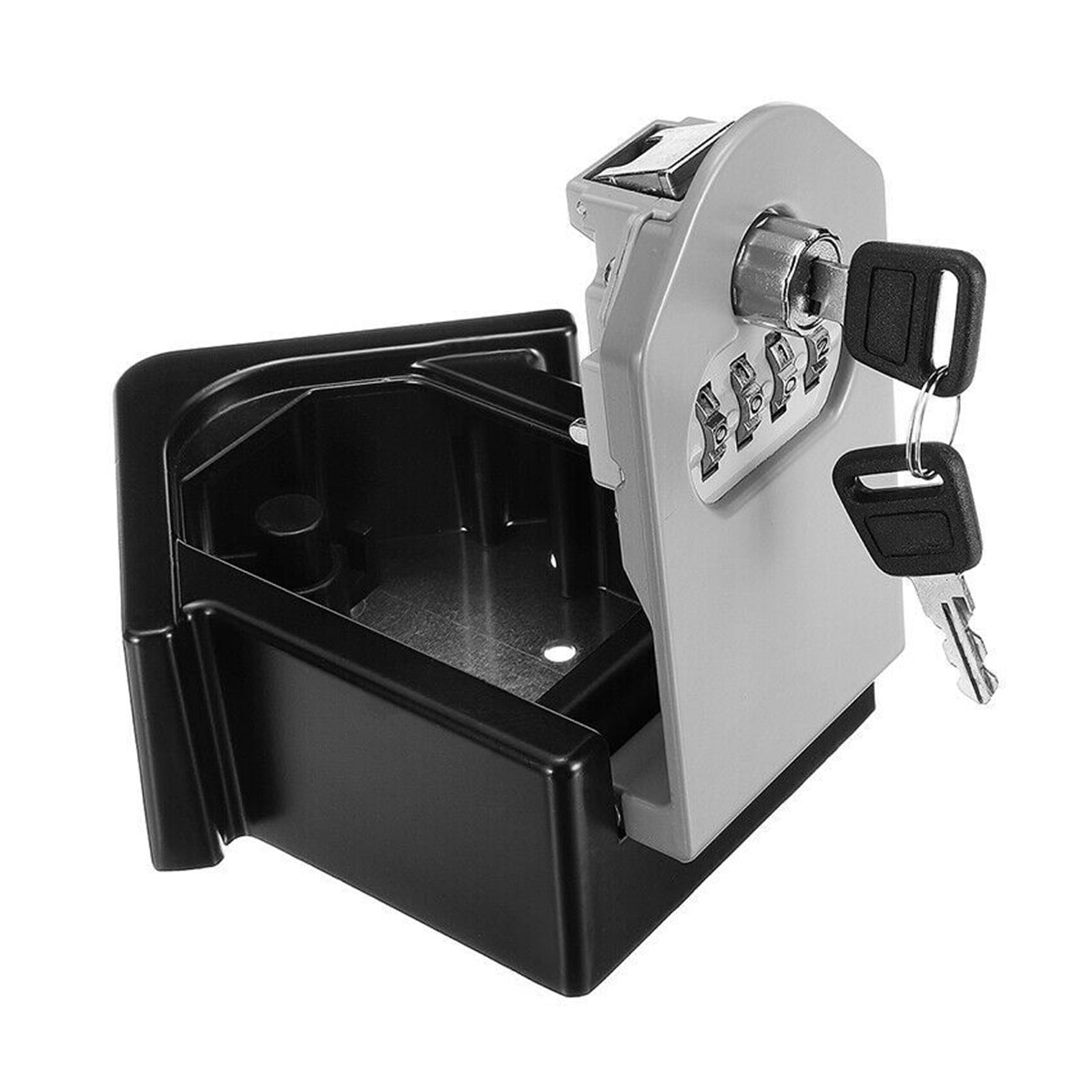 4 Digit Safe , Keys Lock Storage Box Wall Mount Holder Combination Case ...