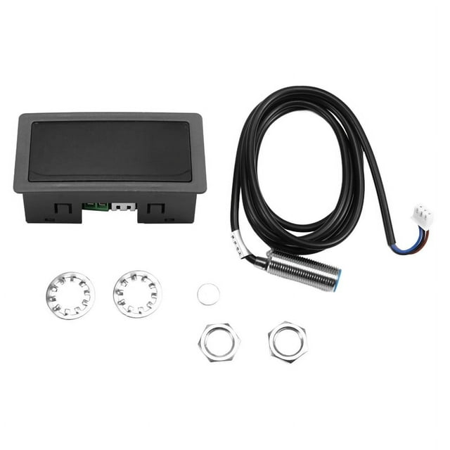 4 Digital LED Display Tachometer RPM Speed Meter High Precision with ...