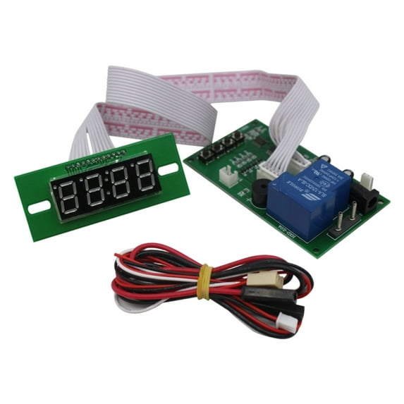 4 Digits Timer Board For Coin Acceptor Device Washing Machine Coin ...