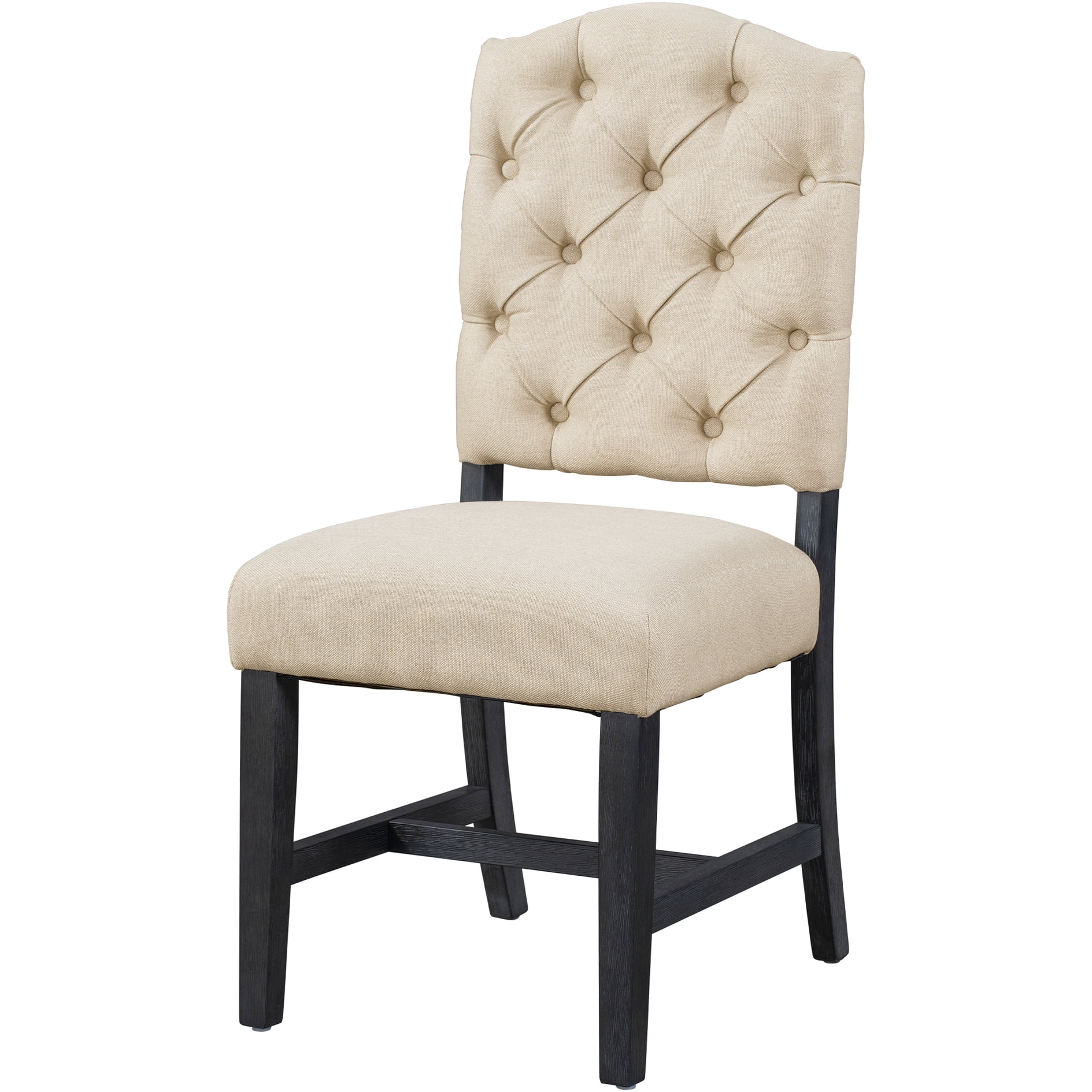 4 Dining Chair In - Chic And Elegant Upholstered Chairs. Flared Legs ...