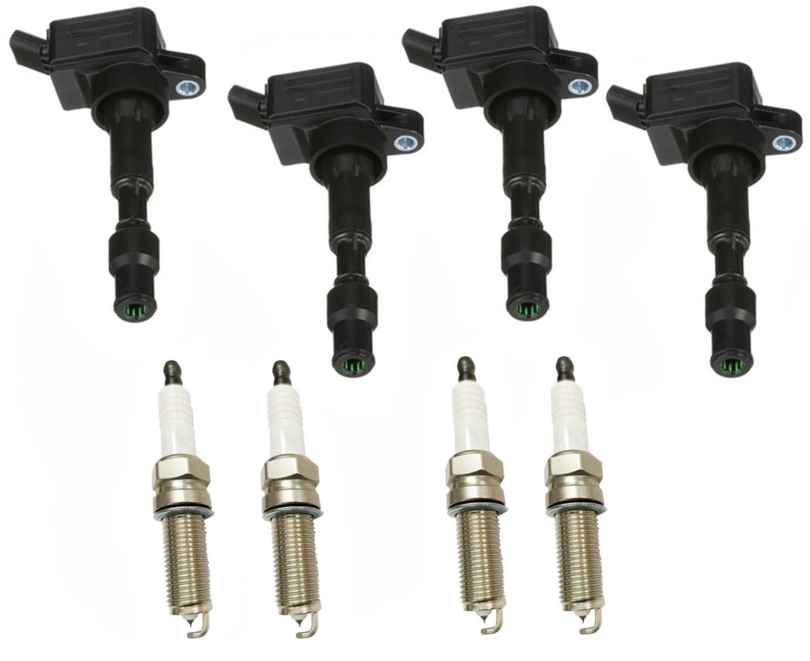 4 Direct Ignition Coils & Spark Plugs For Hyundai Elantra 2.0L 2015 ...