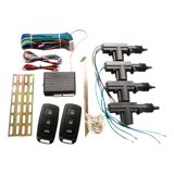 4 Door Universal Power Lock Kit with Keyless Entry System - Remote ...