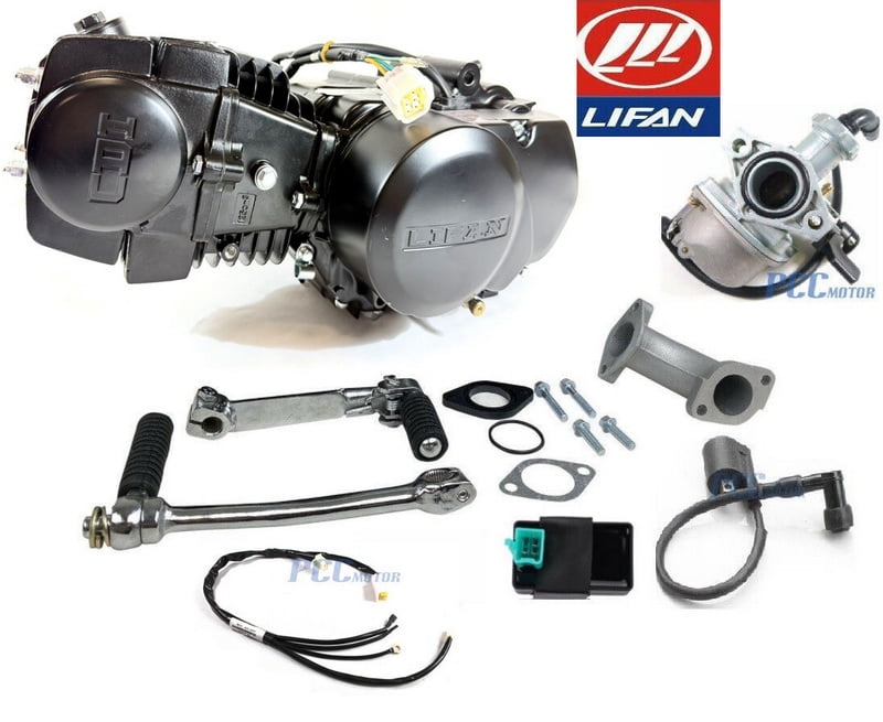 4 Down SEMI AUTO LIFAN 125CC Motor Engine XR50 CRF50 DIRT BIKE SSR BIKE ...