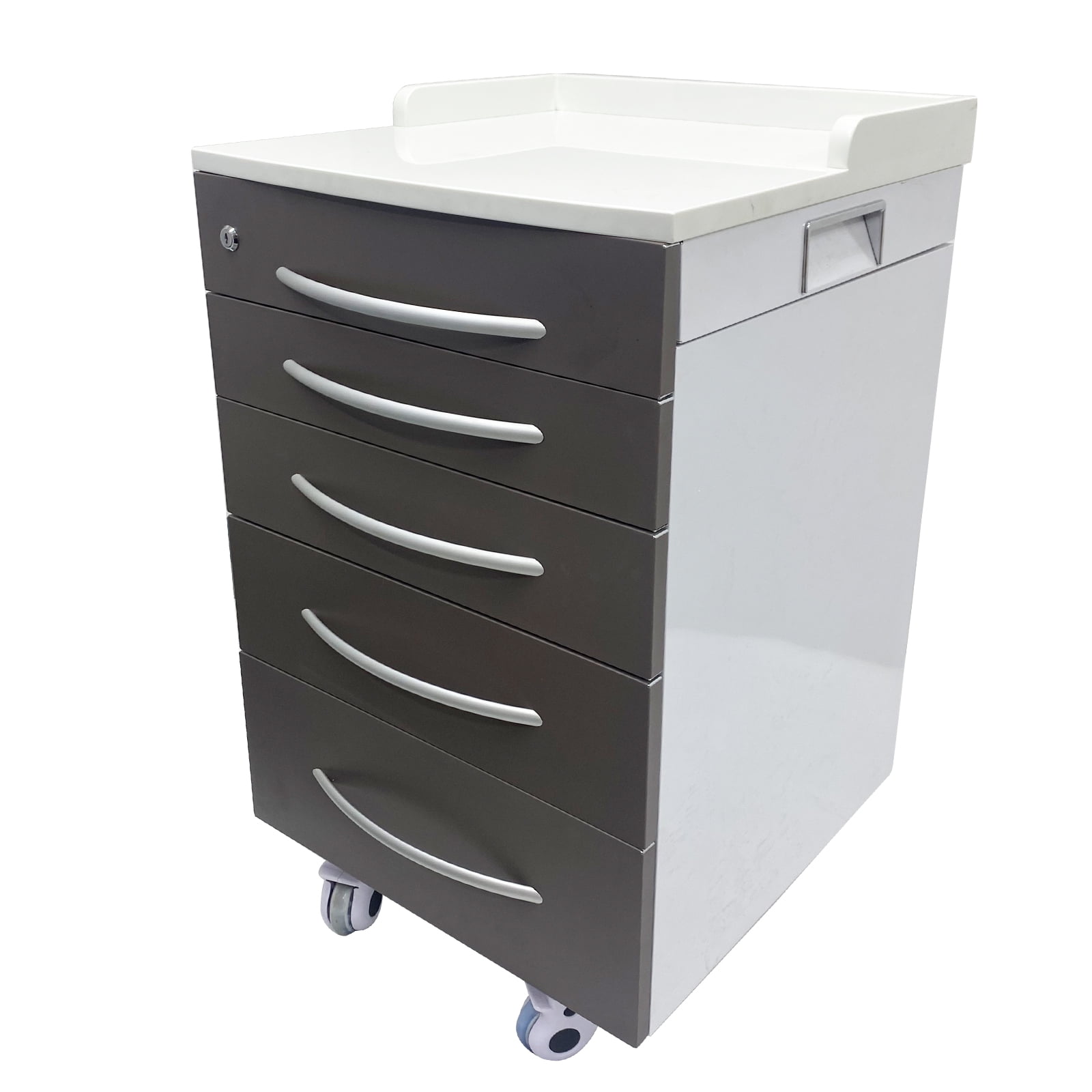 4 Drawer Dental Medical Assistant's Mobile Utility Storage Cart ...