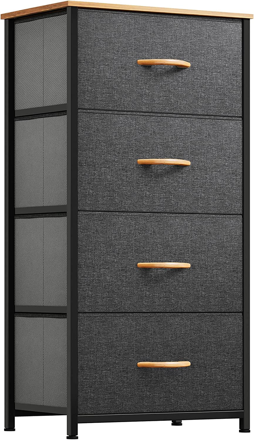 4 Drawer Dresser - Fabric Cloth Dresser, Dressers & Chests of Drawers ...