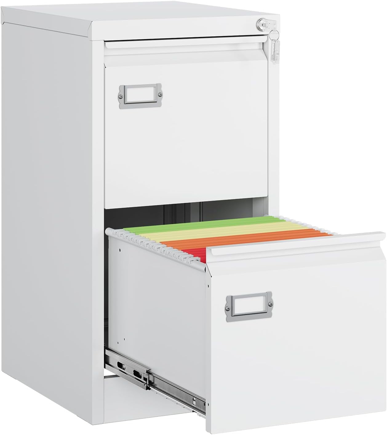 4 Drawer Filing Cabinets with Lock Metal File Cabinet with 4 Drawers ...