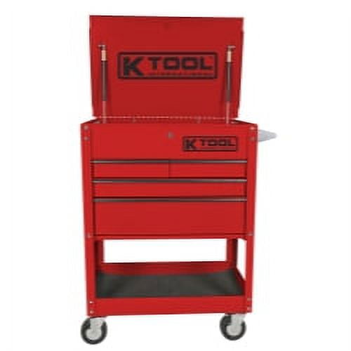 4 Drawer Locking Service Cart - Walmart.com