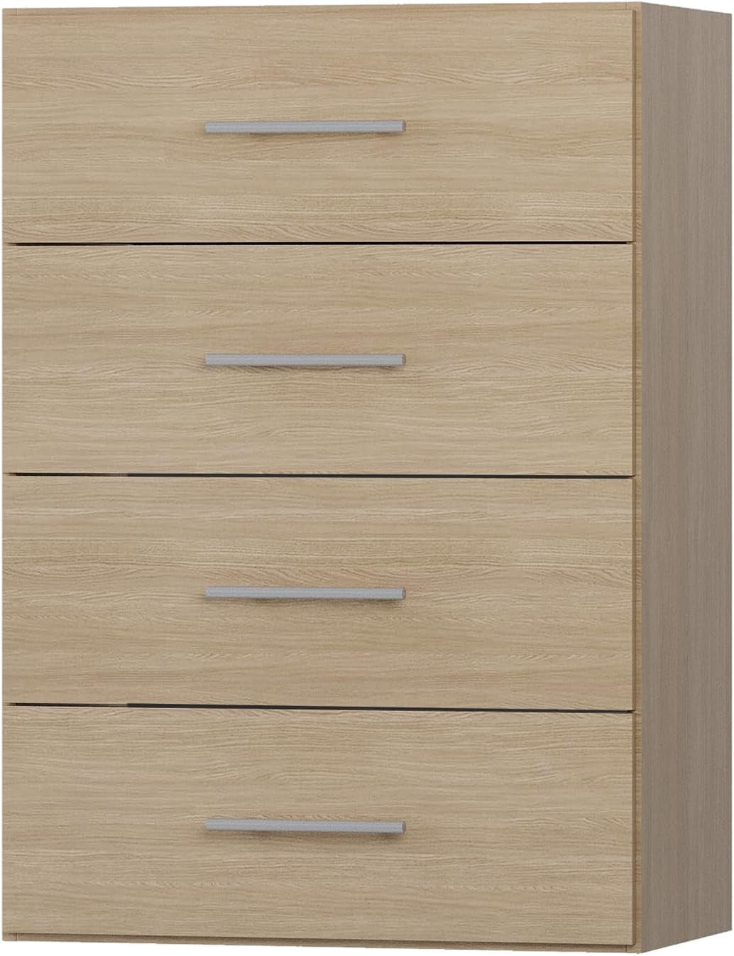 4 Drawer Short Tower Closet Unit, Modular Closet System, Wood Closet ...