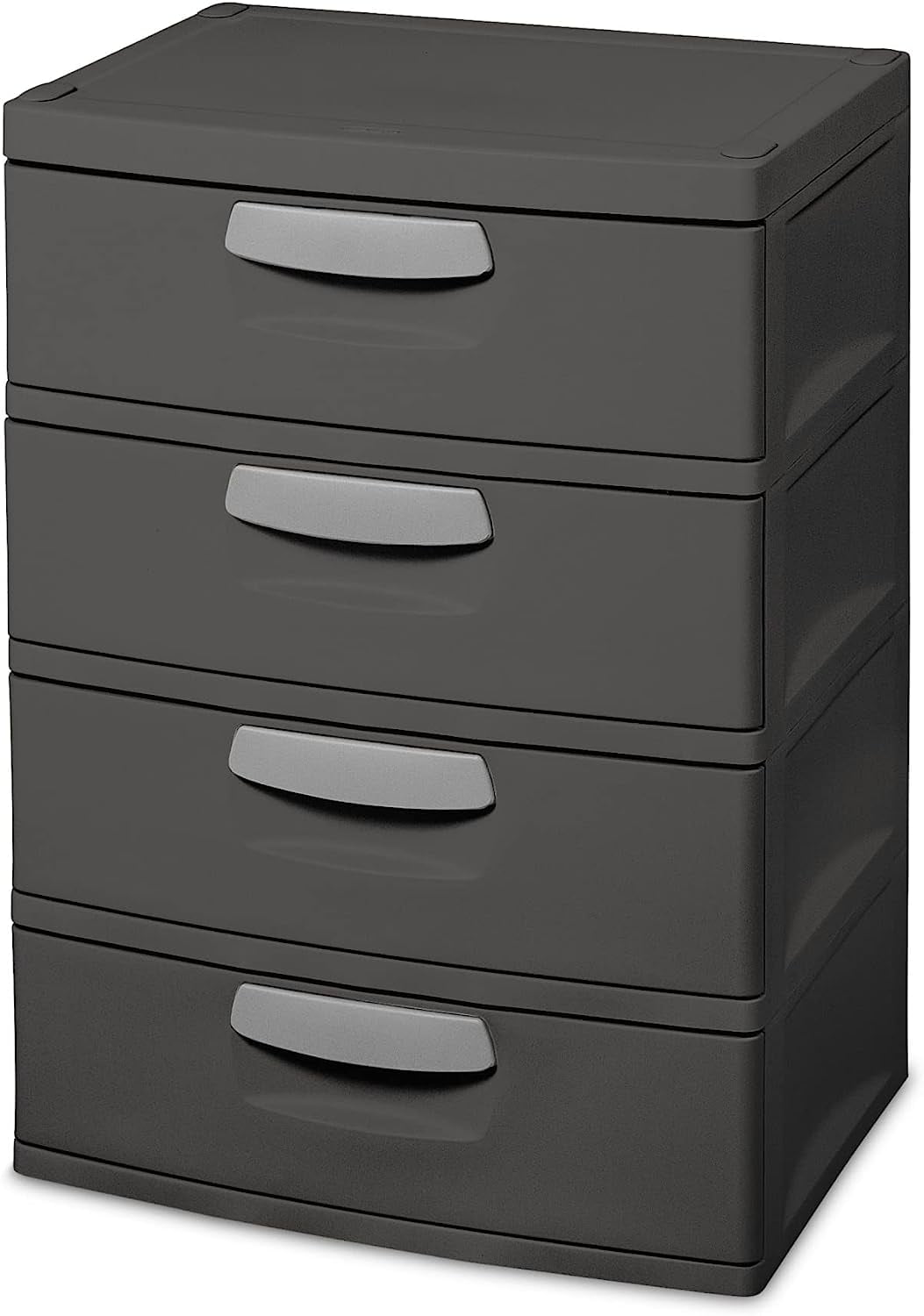 4 Drawer Unit Plastic (Color : Flat Gray) - Walmart.com