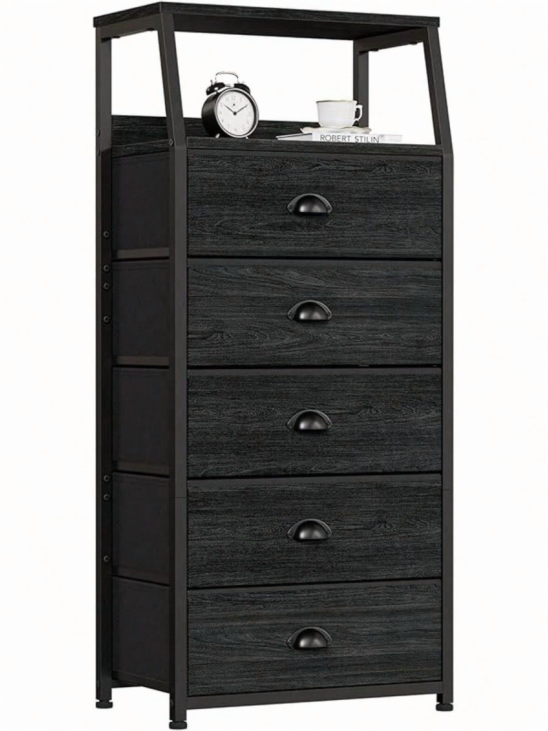 4 Drawers Dresser, Vertical Storage Tower For Bedroom, Hallway ...