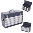 4 Drawers Metal Tool Box, 21