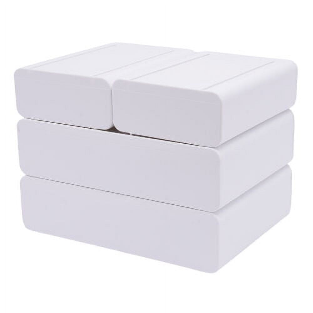 4 Drawers Stackable Storage Box Desktop Organizer Container For Office ...