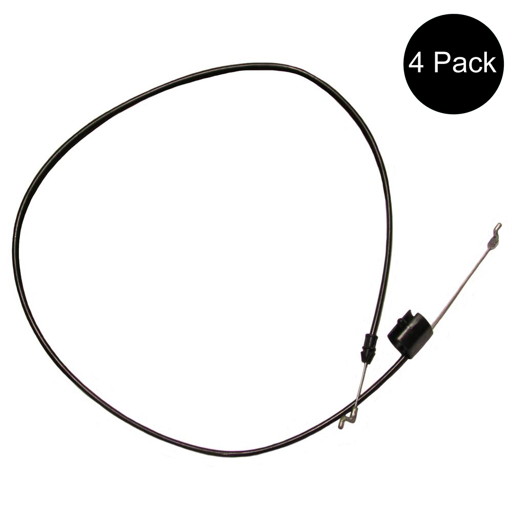 (4) Engine Control Cables 52.5" for 290-691 Rotary 14596 Walk Behind ...