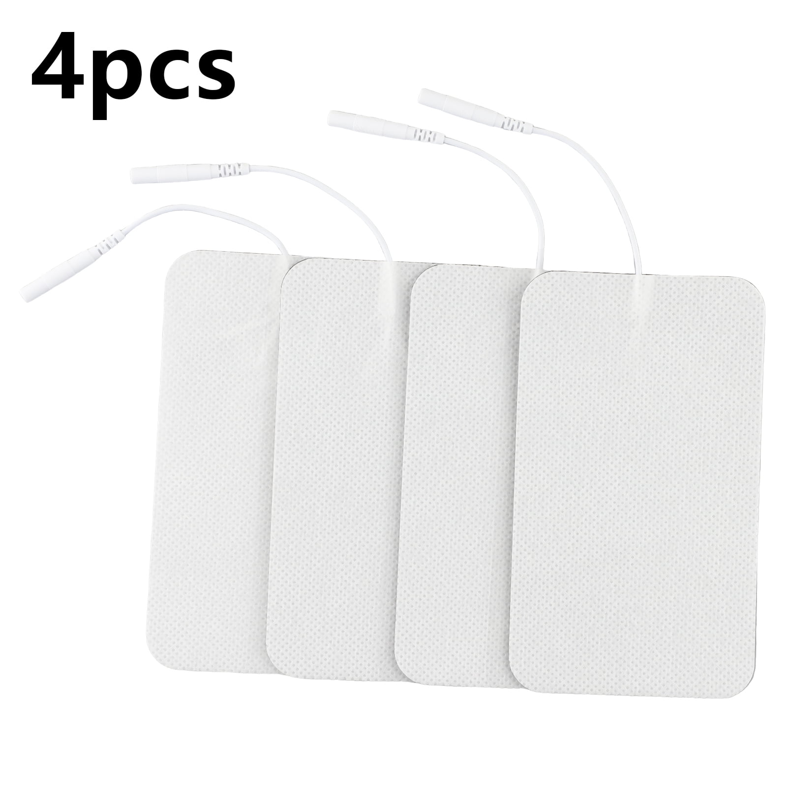 4 Extra Large Electrode Pads Replacement Patches 7x12 cm for Tens Units ...