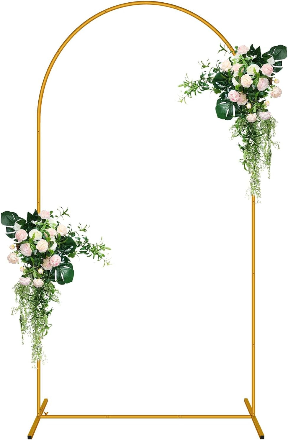 4 FT Metal Arch Backdrop Stand, Decorative Balloon Arch Stand, Easy ...
