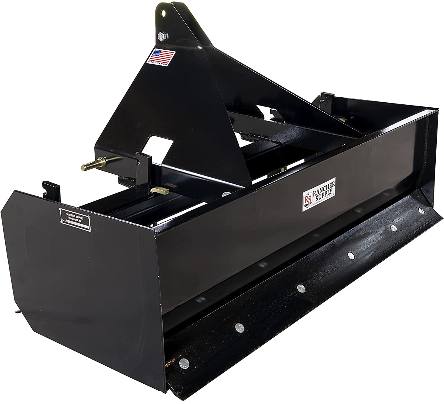 Rancher Supply 4FT Box Blade Scraper: 1-3 Point Hitch Accessories for ...