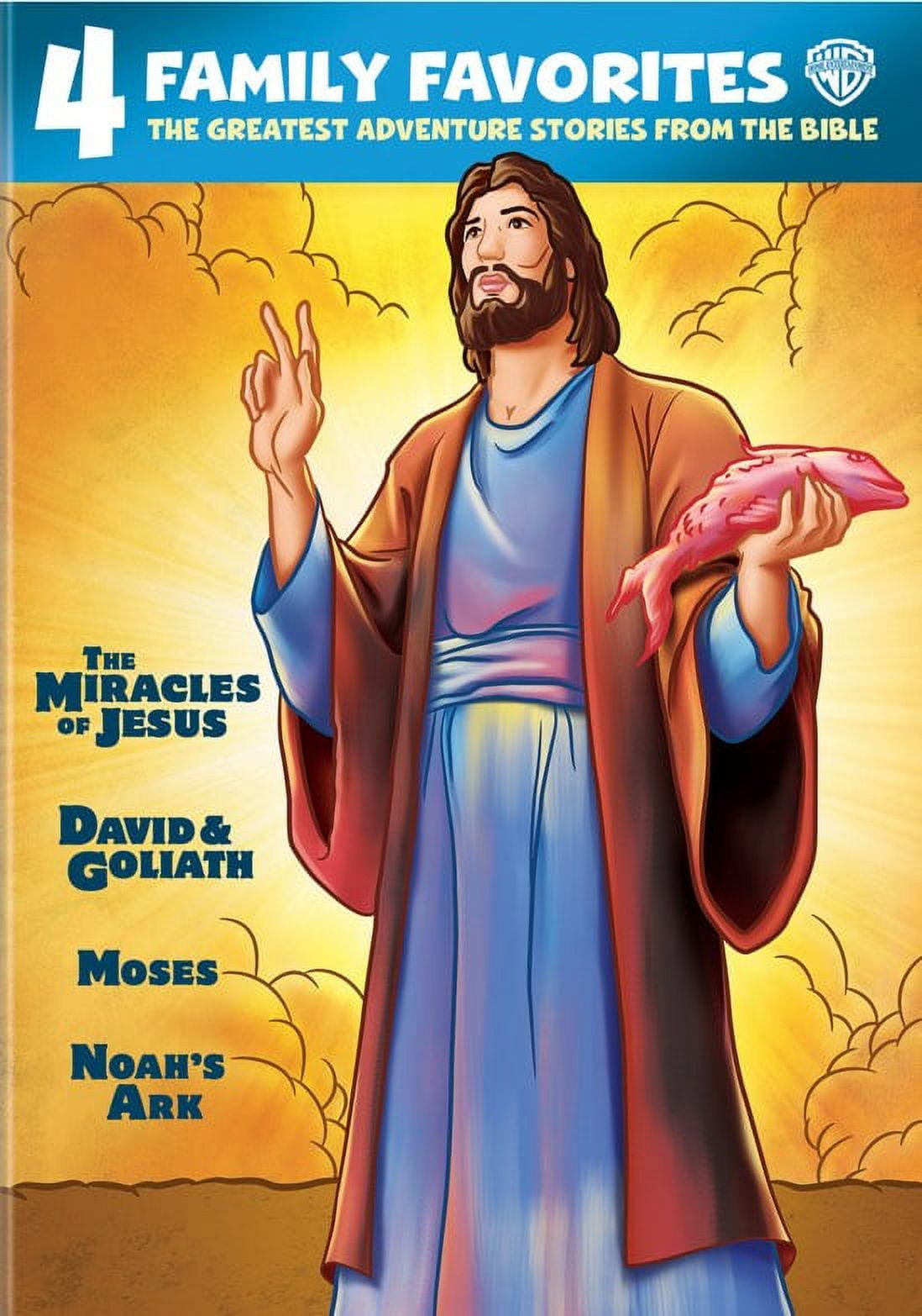 4 Family Favorites: Greatest Adventures of the Bible -- (Repackaged/DVD ...