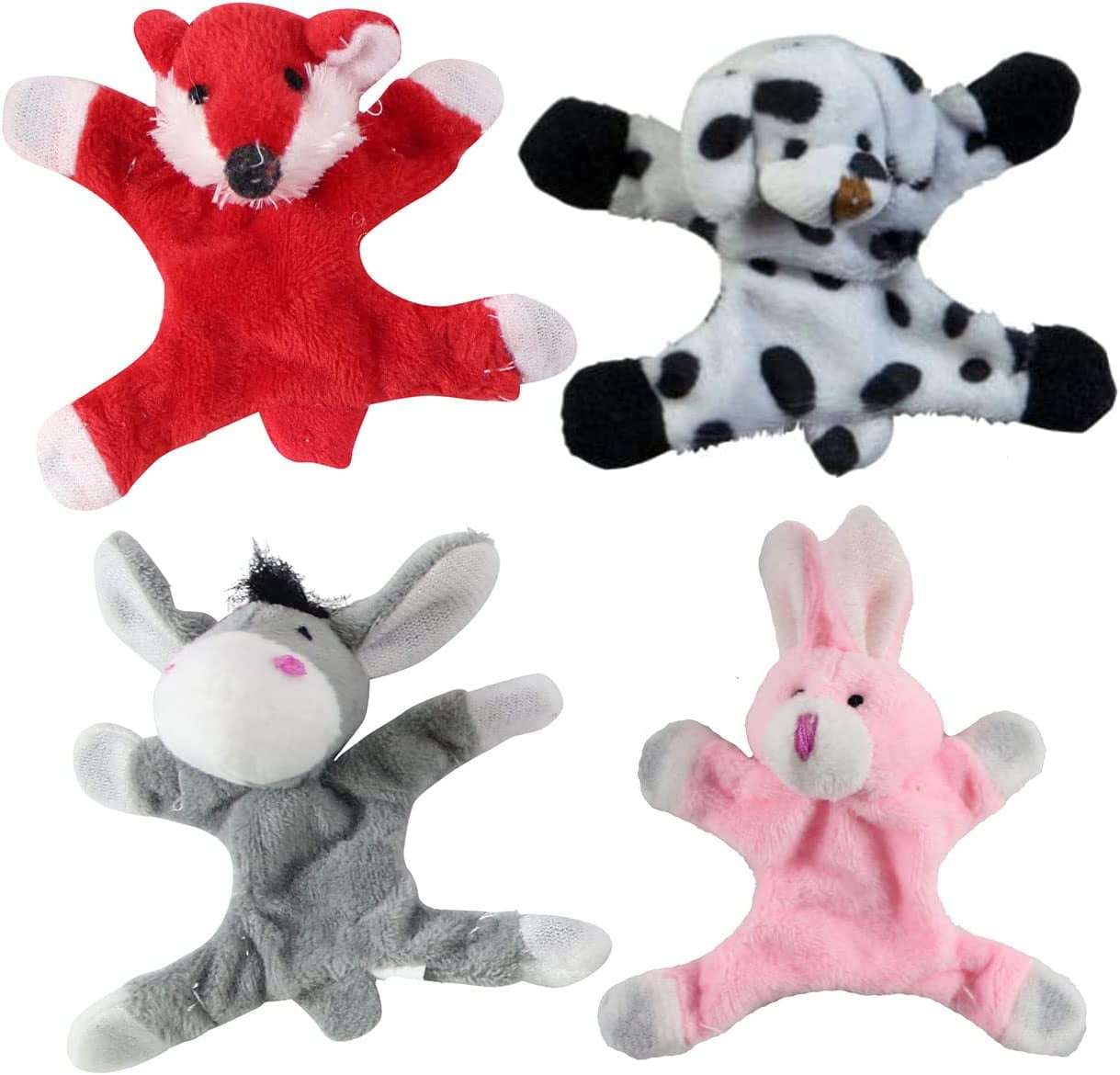 4 Farm Animal Magnets Cute Plush Animal Magnets - Locker Critters ...
