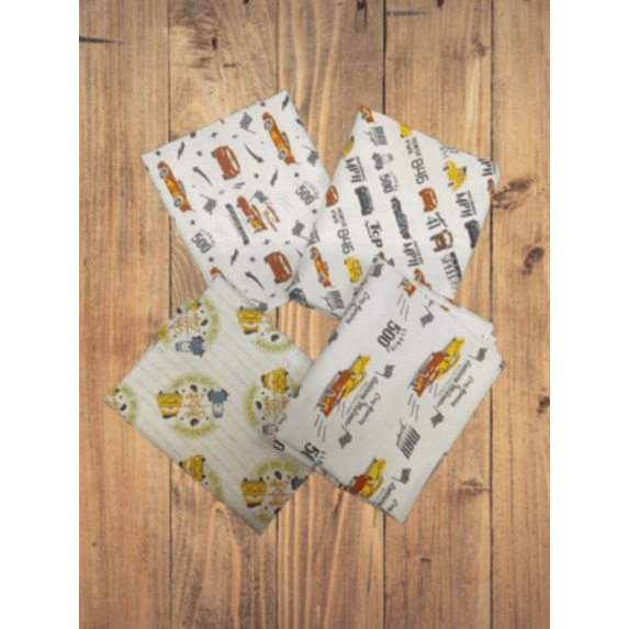 4 Fat Quarters - Assorted Disney Cars Collection III Fat Quarter Bundle ...