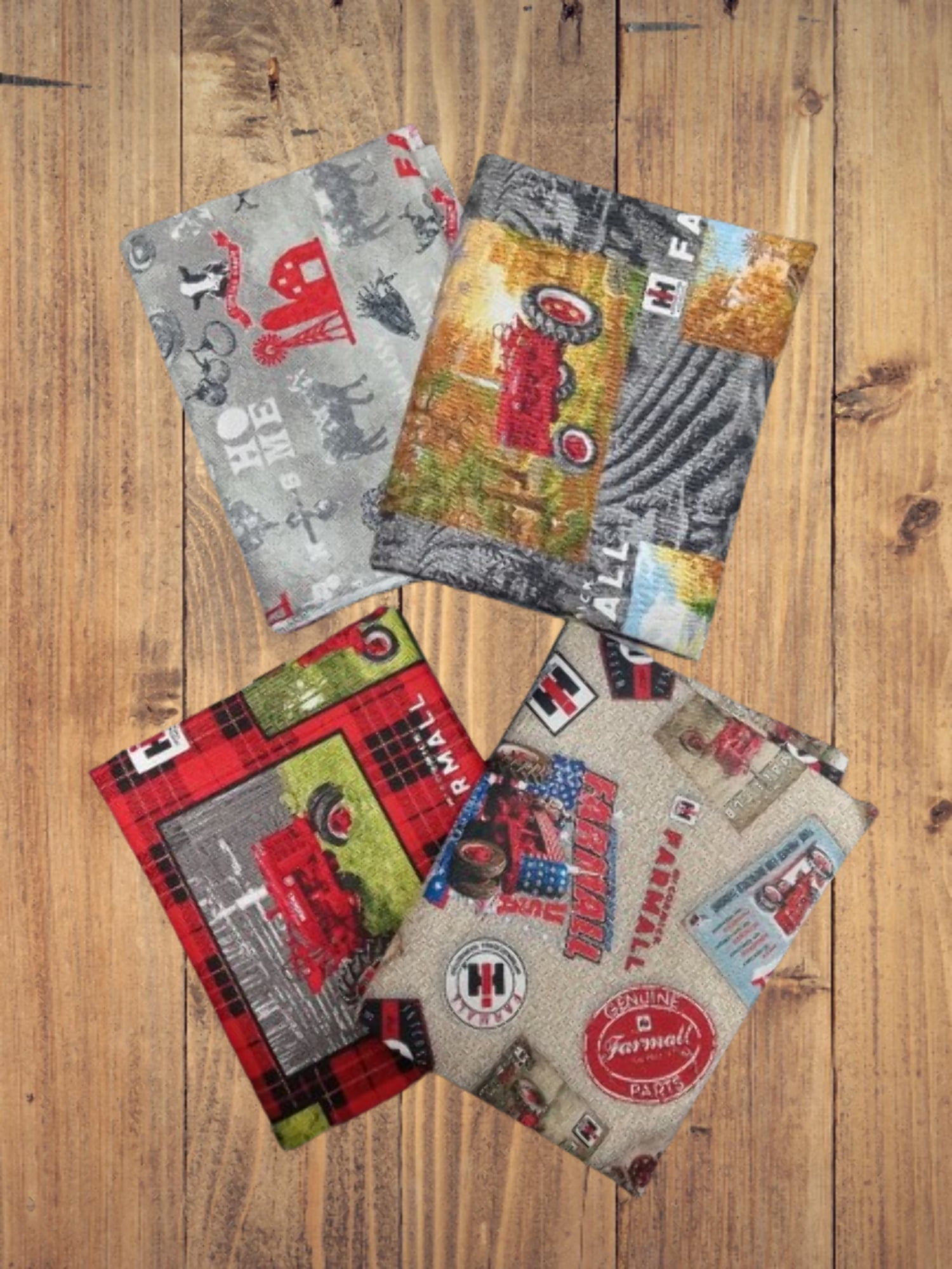 4 Fat Quarters - Assorted Farmall Fat Quarter Bundle - Walmart.com