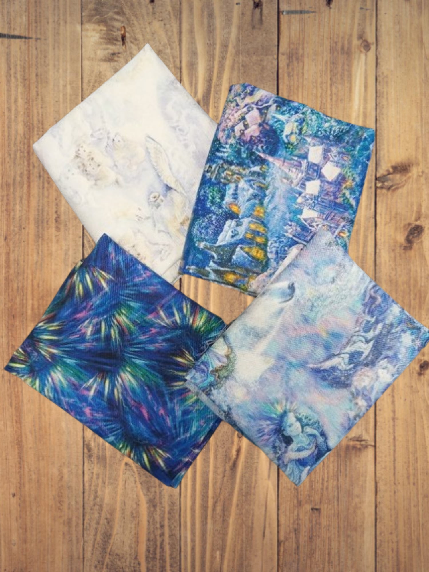 4 Fat Quarters - Assorted Polar Journey Fat Quarter Bundle - Walmart.com