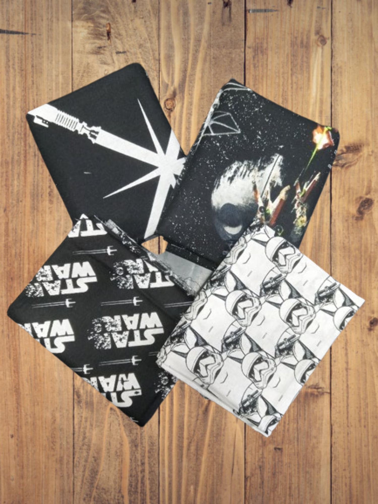 4 Fat Quarters - Assorted Star Wars Fat Quarter Bundle - Walmart.com