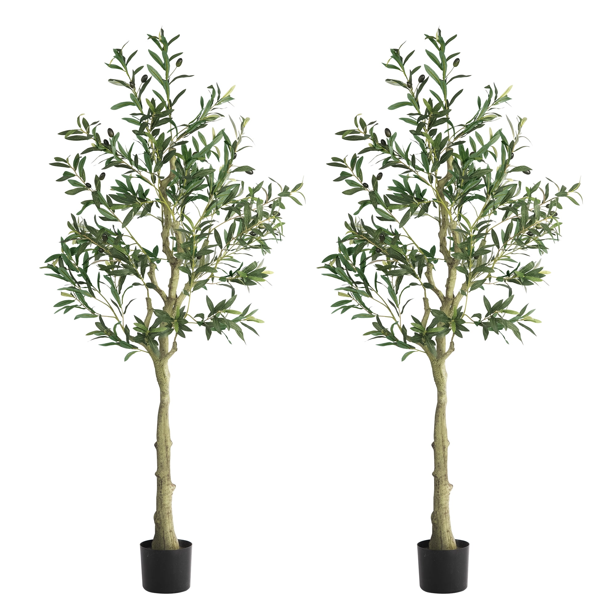 4 Feet Lighted Artificial Tree for Home Dector Fake Tree Indoor Home ...