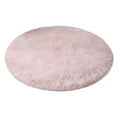 4 Feet Round Rug Bedroom, Soft Fluffy Circular Carpet for Room, Plush ...