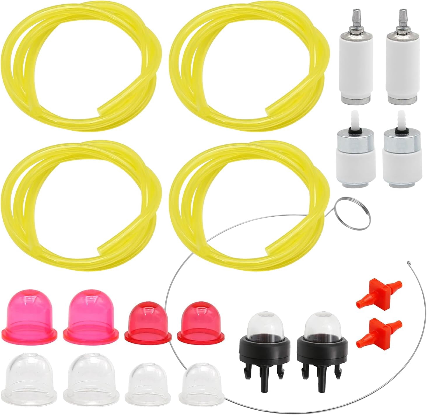 4 Feet Size Fuel Line Replacement For Most 2 Cycle Small Engines, W ...