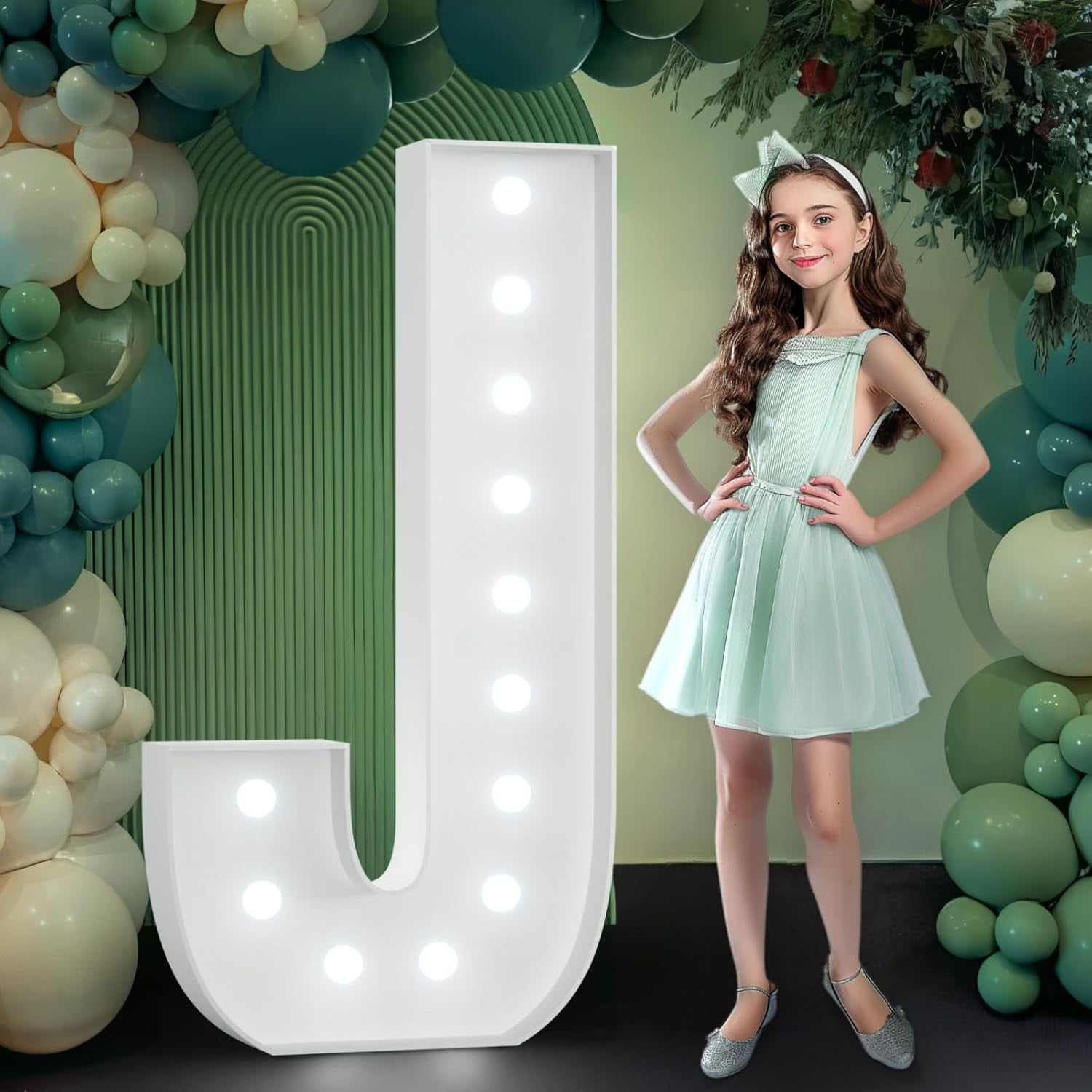 4 Feet Tall Marquee Letters, Large J Light Up Letters, 4 Feet Tall ...