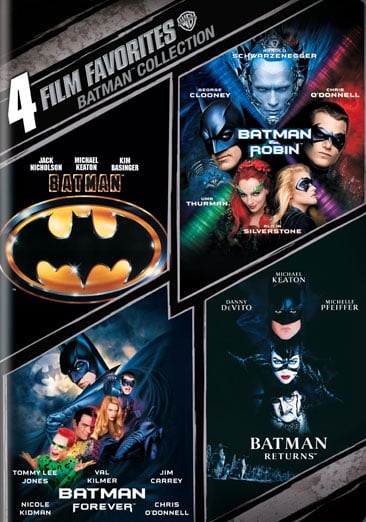 Pre-Owned 4 Film Favorites: Batman Collection (DVD) - Walmart.com