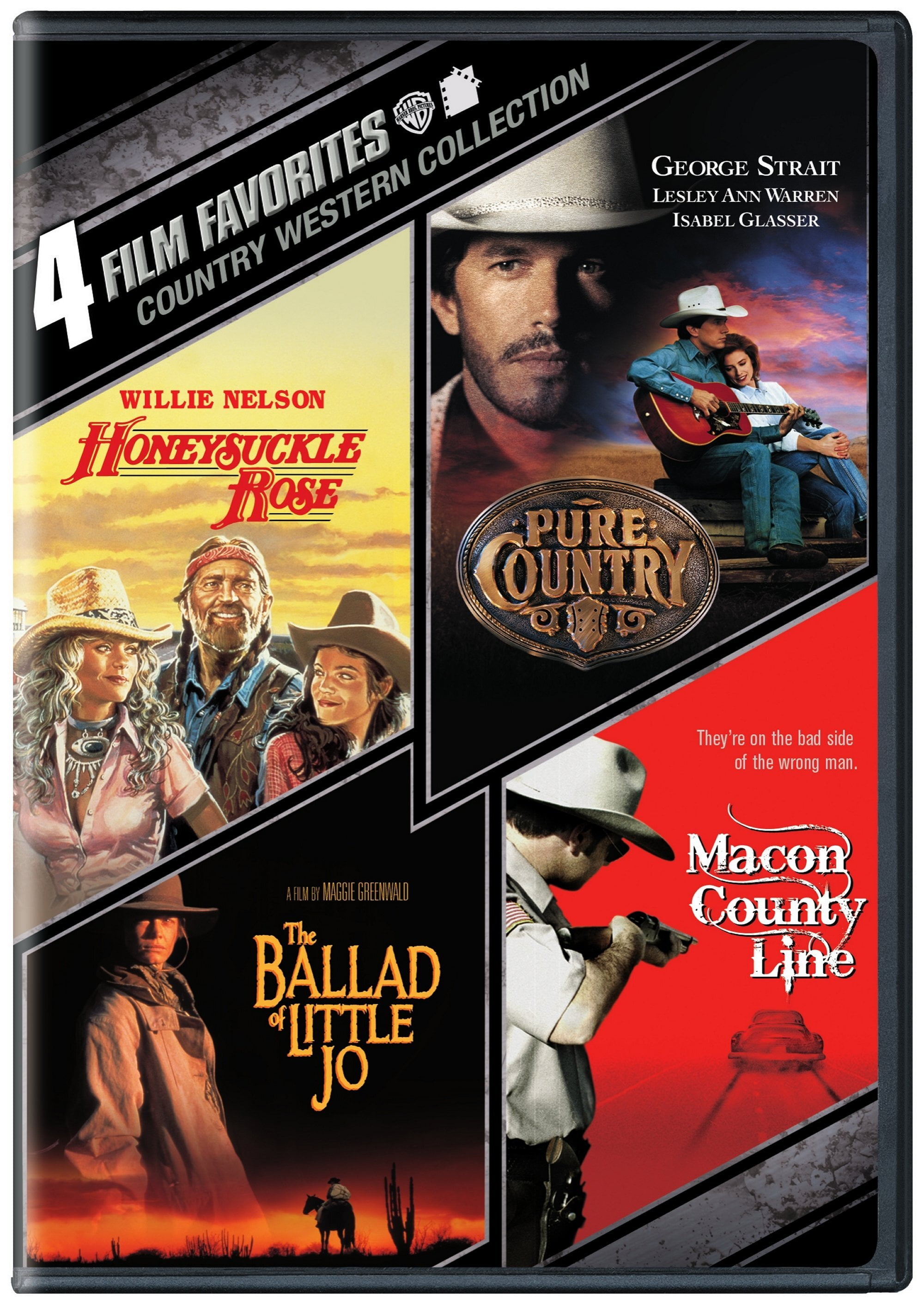 4 Film Favorites: Country Westerns (Box Set) [DVD] - Walmart.com