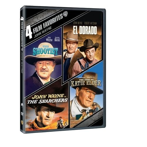 Pre-Owned 4-Film Favorites: John Wayne - The Shootist / True Grit / The ...