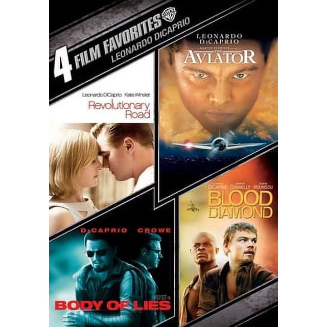 4 Film Favorites: Leonardo DiCaprio (DVD) (Widescreen) - Walmart.com
