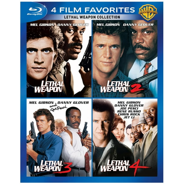 Lethal Weapon Collection (Box Set) [Blu-ray] - Walmart Business Supplies