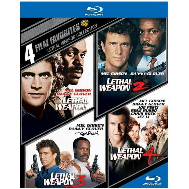 Warner Home Video: Lethal Weapon 4 Film Favorites Box Set, Blu-ray ...