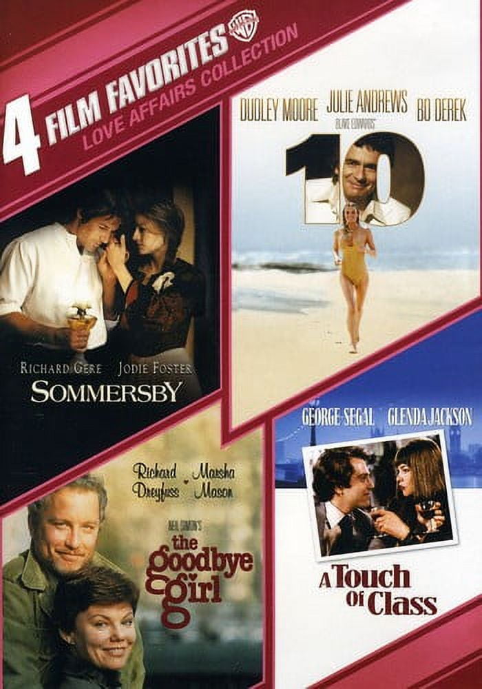 4 Film Favorites: Love Affairs (DVD) - Walmart.com