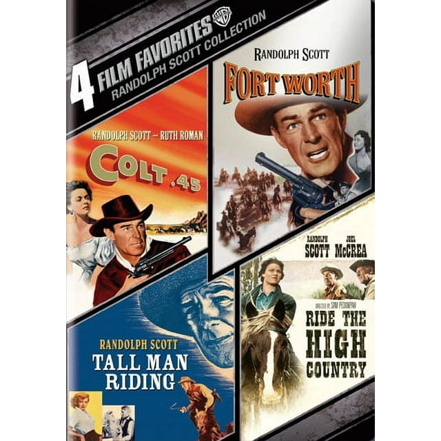 4 Film Favorites: Randolph Scott Collection (DVD), Western, Warner Bros ...