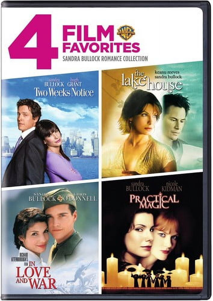 4 Film Favorites: Sandra Bullock Romance Collection (DVD), Warner Home ...
