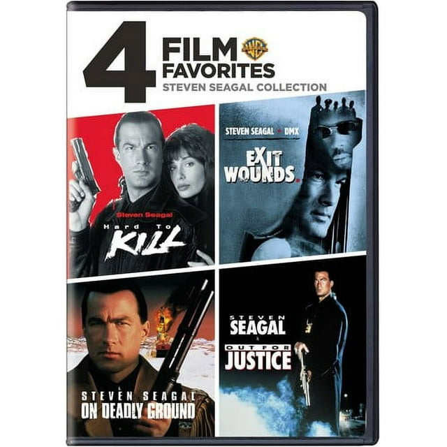 4 Film Favorites: Steven Seagal Collection (DVD), Warner Home Video ...