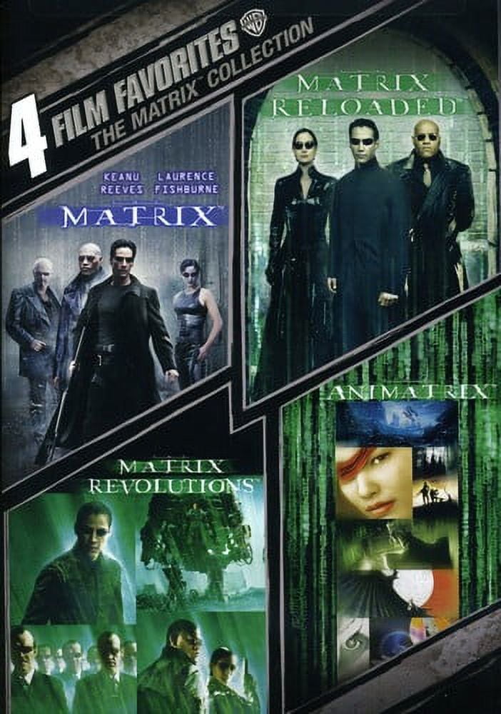 4 Film Favorites: The Matrix Collection (DVD), Warner Home Video, Sci ...