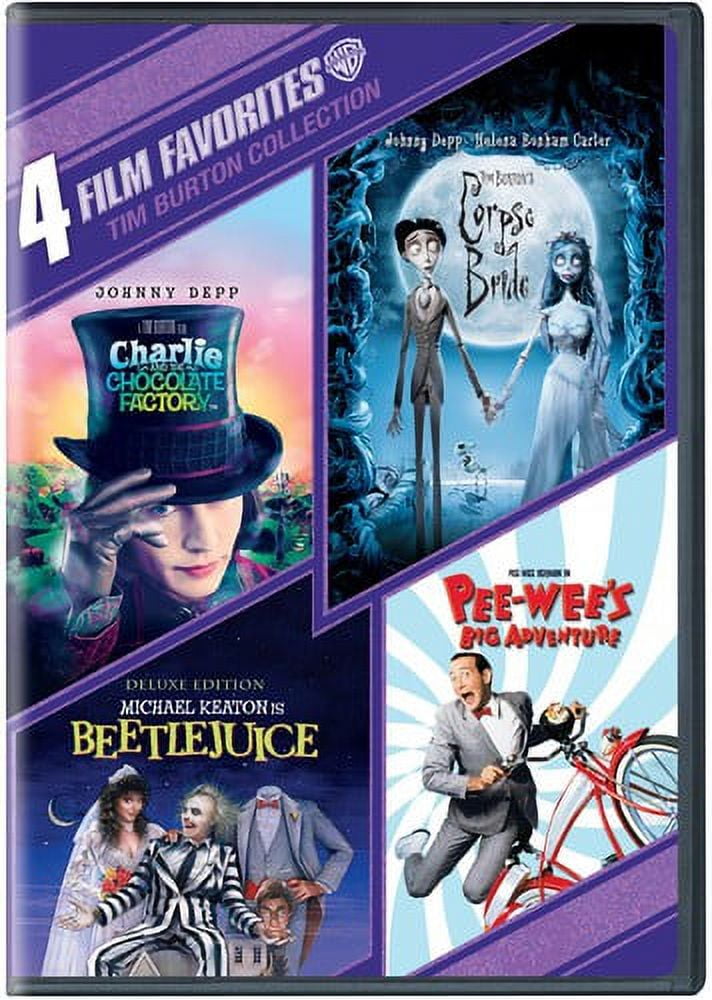 Pre-Owned 4 Film Favorites: Tim Burton Collection (DVD) - Walmart.com