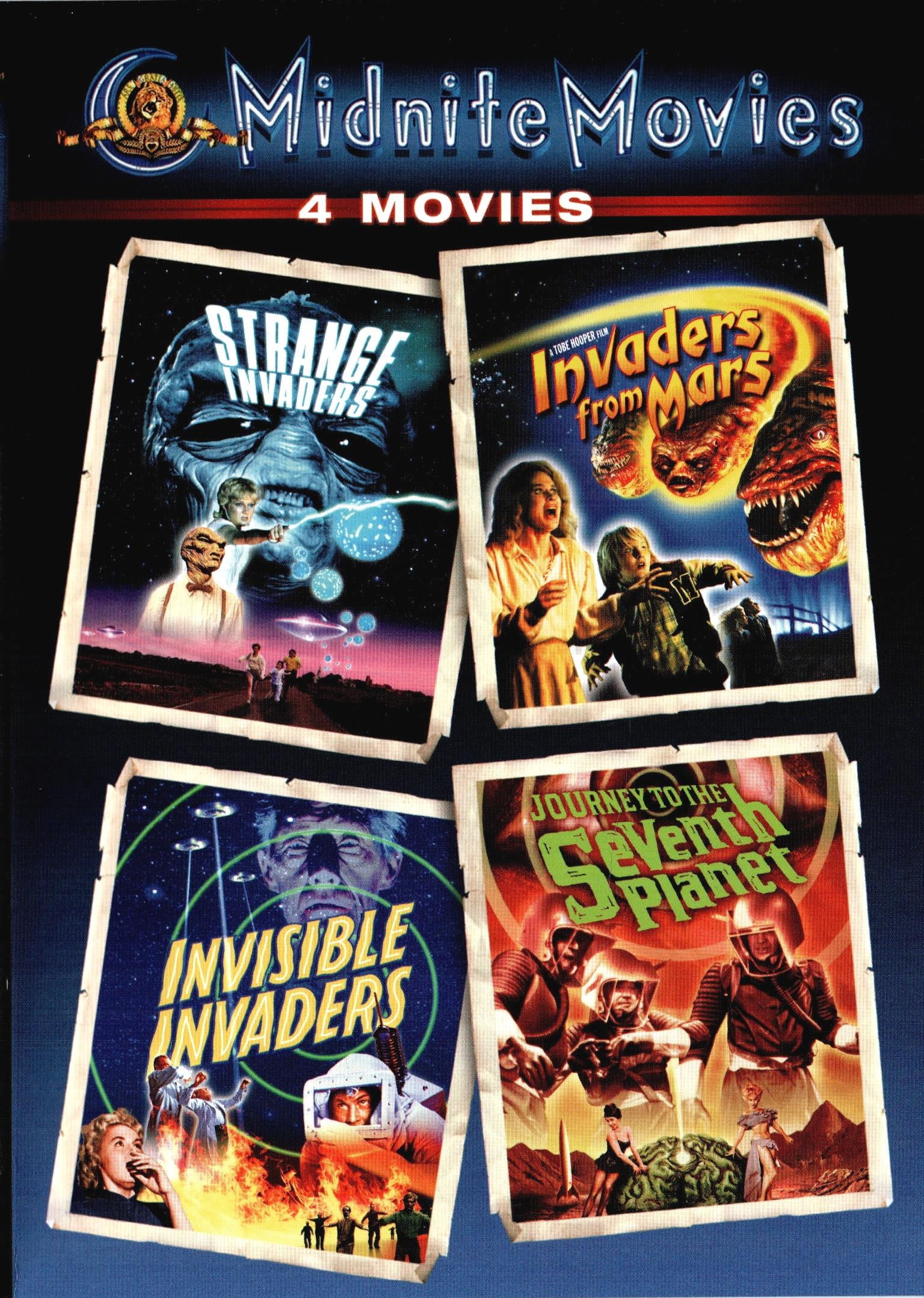 4 Film Midnite Movies: Strange Invaders (1983) / Invaders From Mars ...