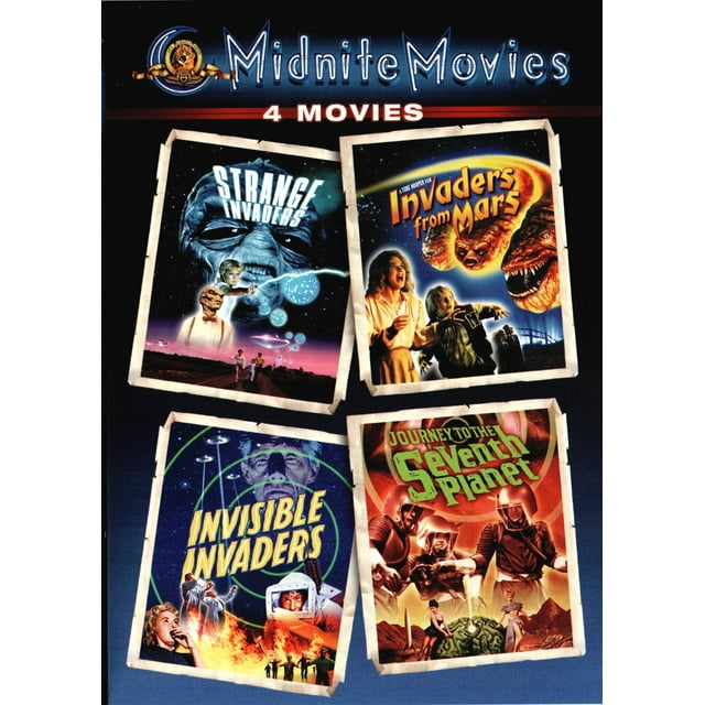 4 Film Midnite Movies: Strange Invaders (1983) / Invaders From Mars ...