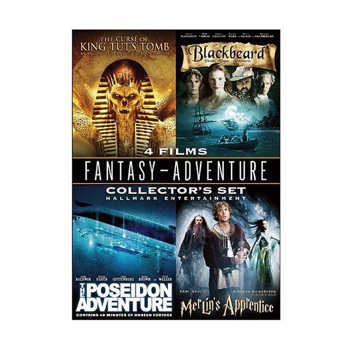 Pre-Owned King Tut / Poseidon / Merlins / Blackbeard (Dvd) (Good ...