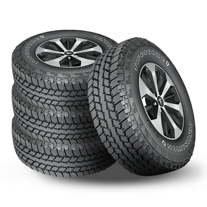 4 Firestone Destination AT/2 245/75R17 112S All Terrain 3PMSF 55K ...