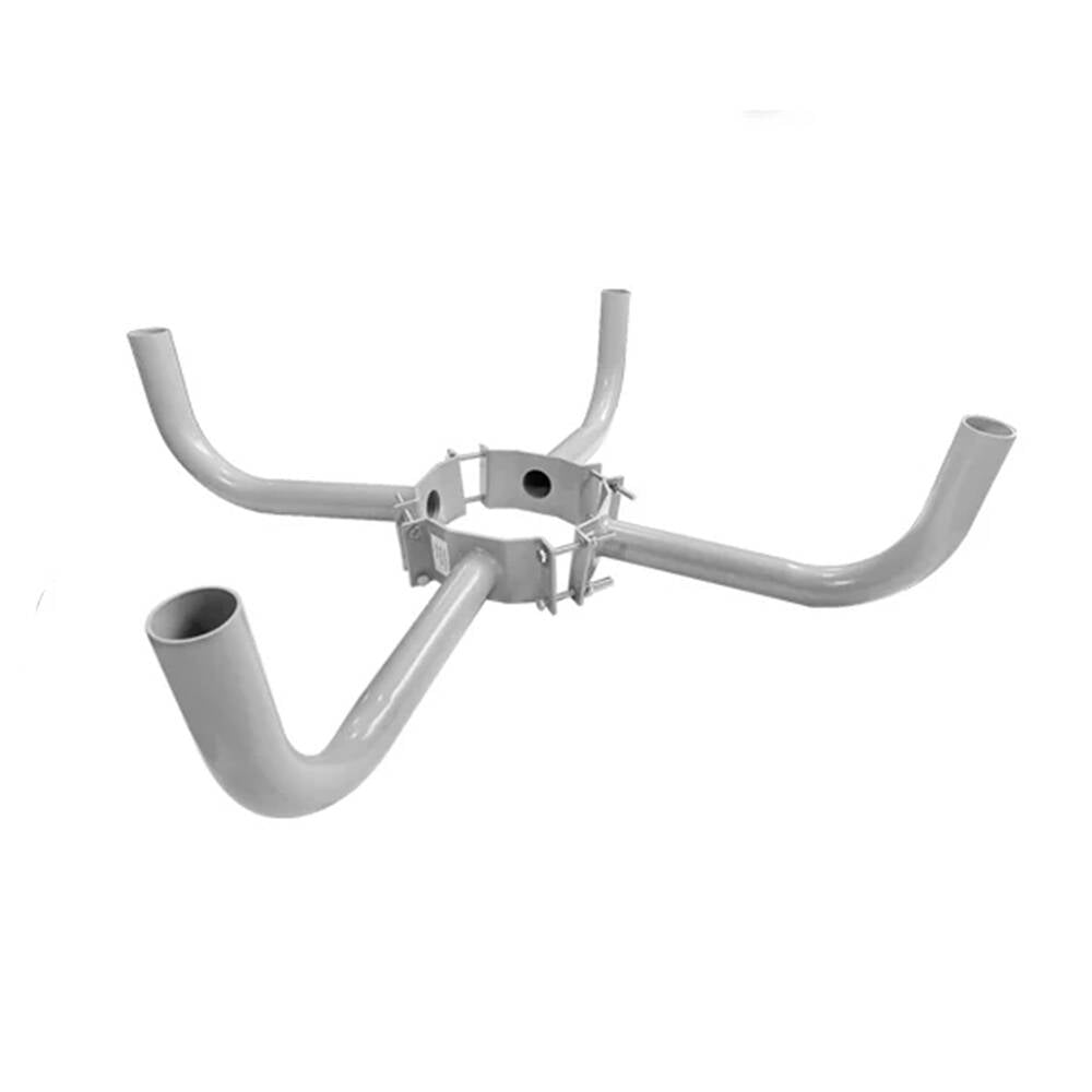 4 Fixture Wood Pole Mounting Bracket for Wood Poles 10-13 Inch Diameter ...