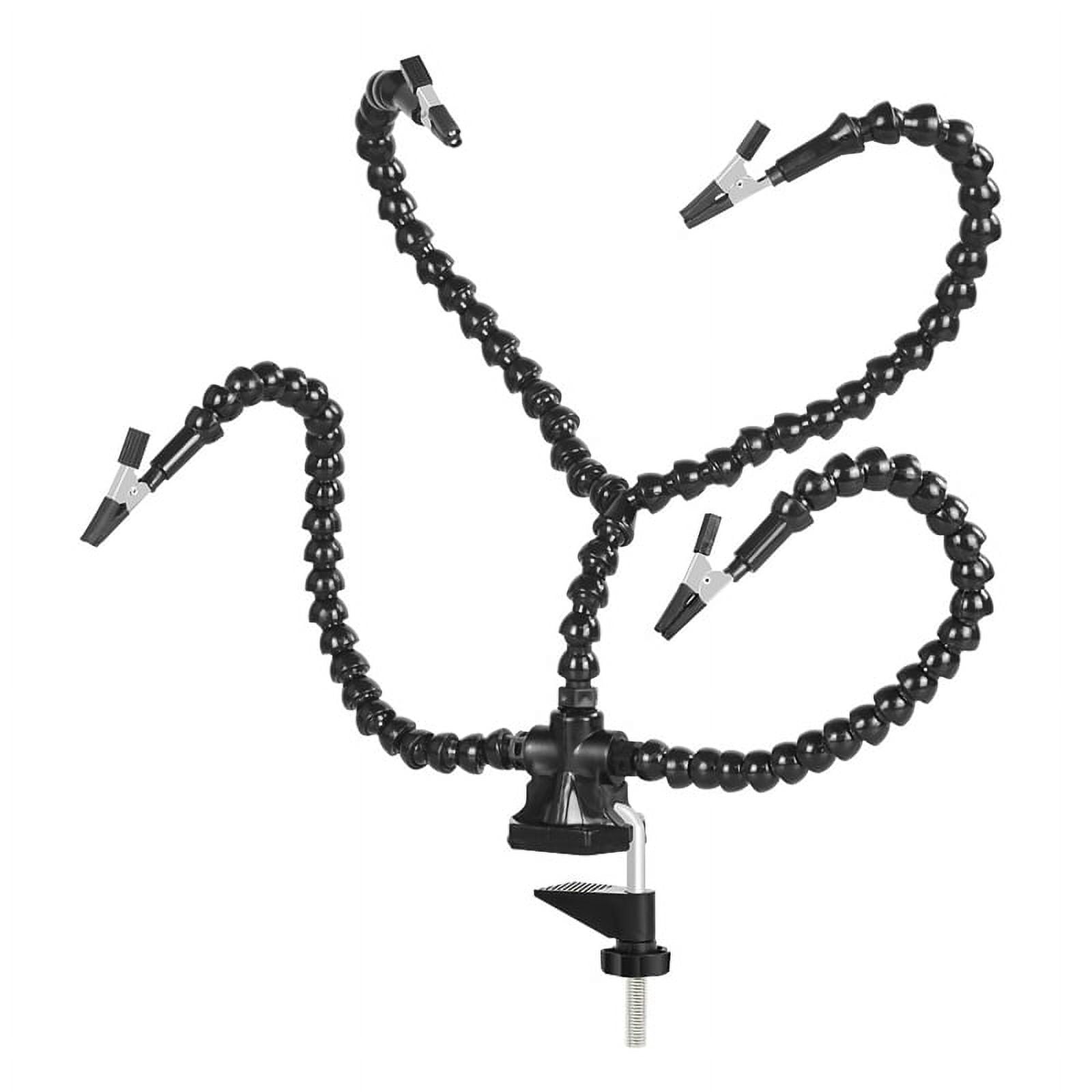 4 Flexible Arm Helping Hands Third Hand Soldering Tool PCB Holder ...